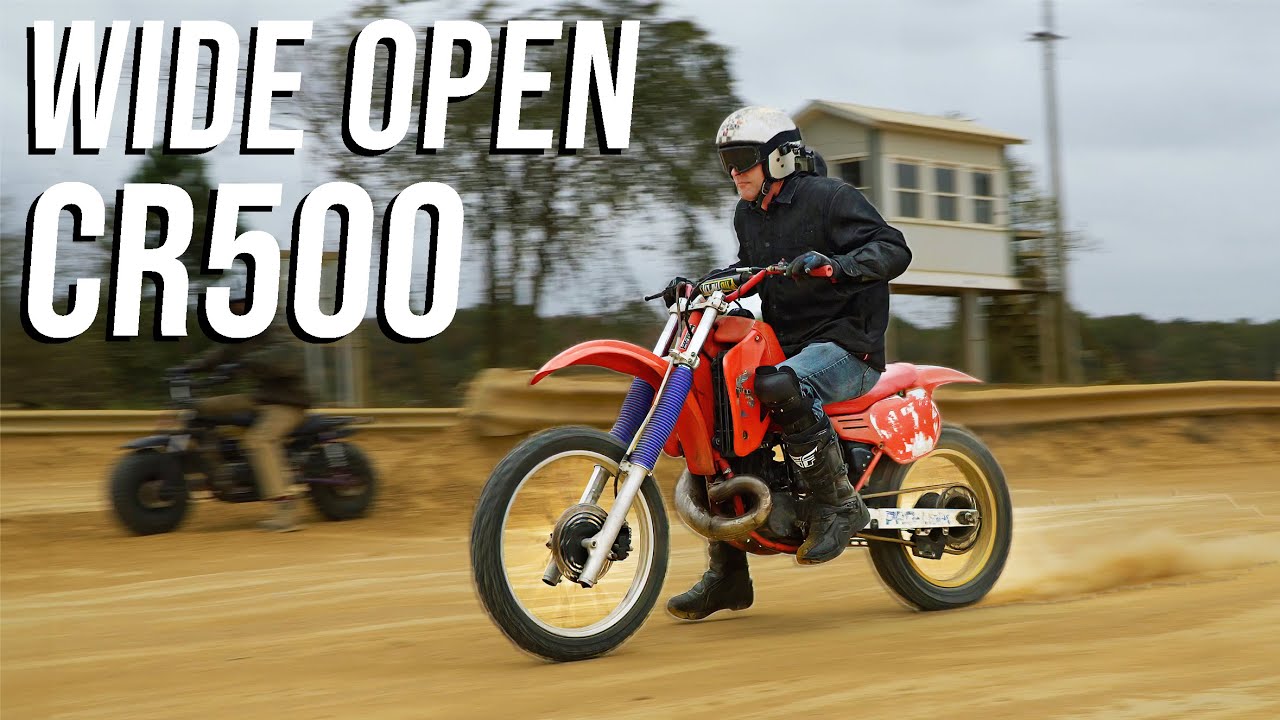 Our Clapped Out Honda CR500 Stretches its Legs (Sand Drag Racing) - YouTube