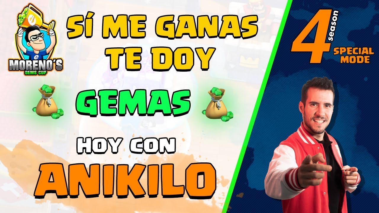 GÁNALE SOLO 1 PARTIDA A ANIKILO GAMER Y TE REGALO GEMAS | BRACKET 800 ...