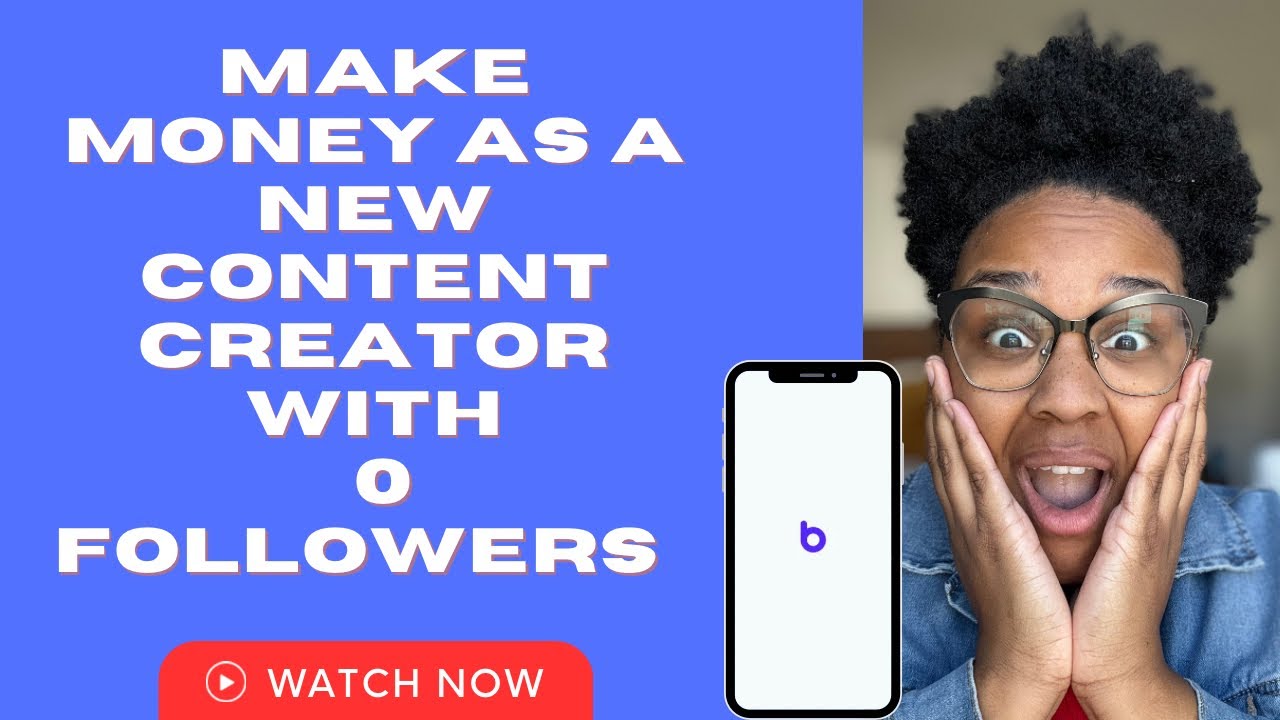 Make money as a new content creator with 0 followers! - YouTube