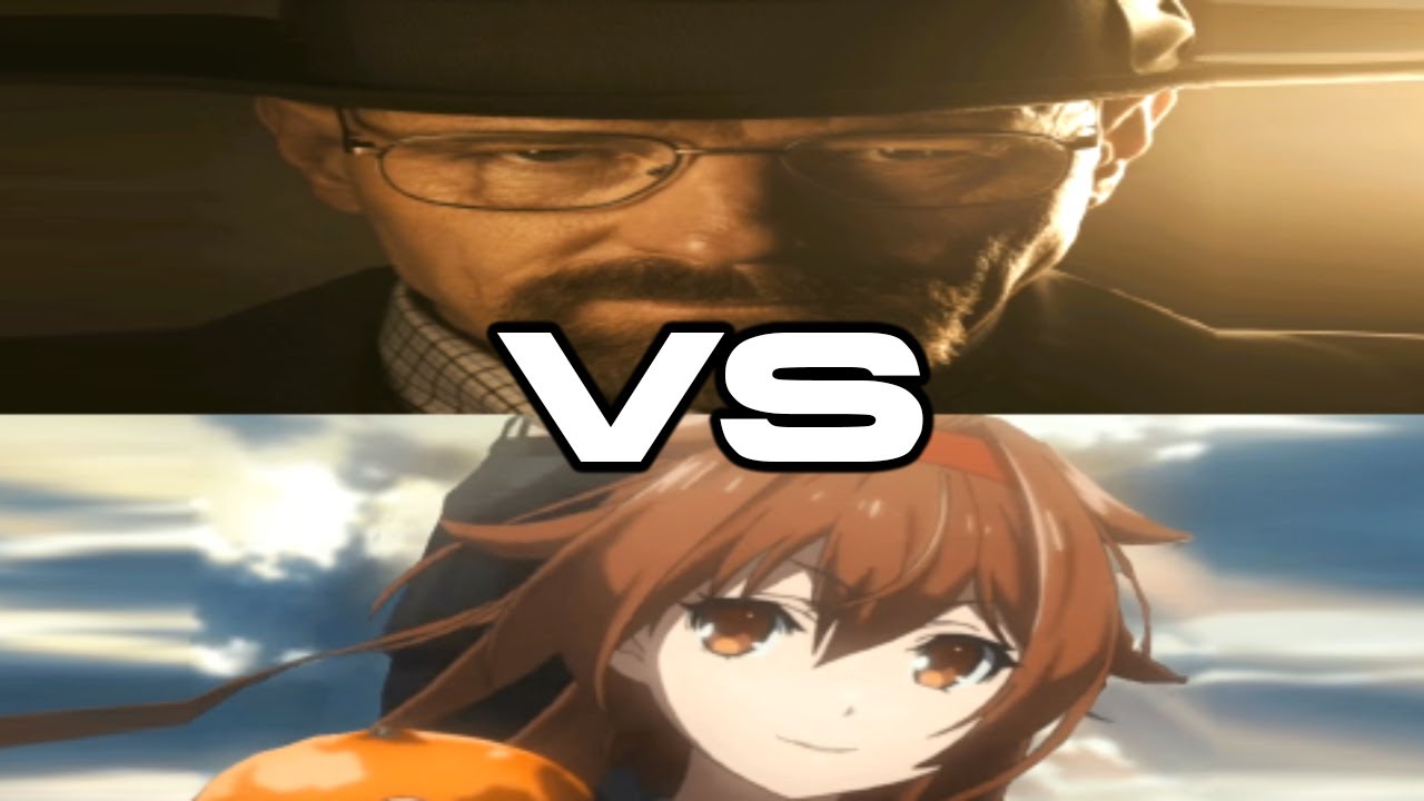 Walter White vs Anime - YouTube