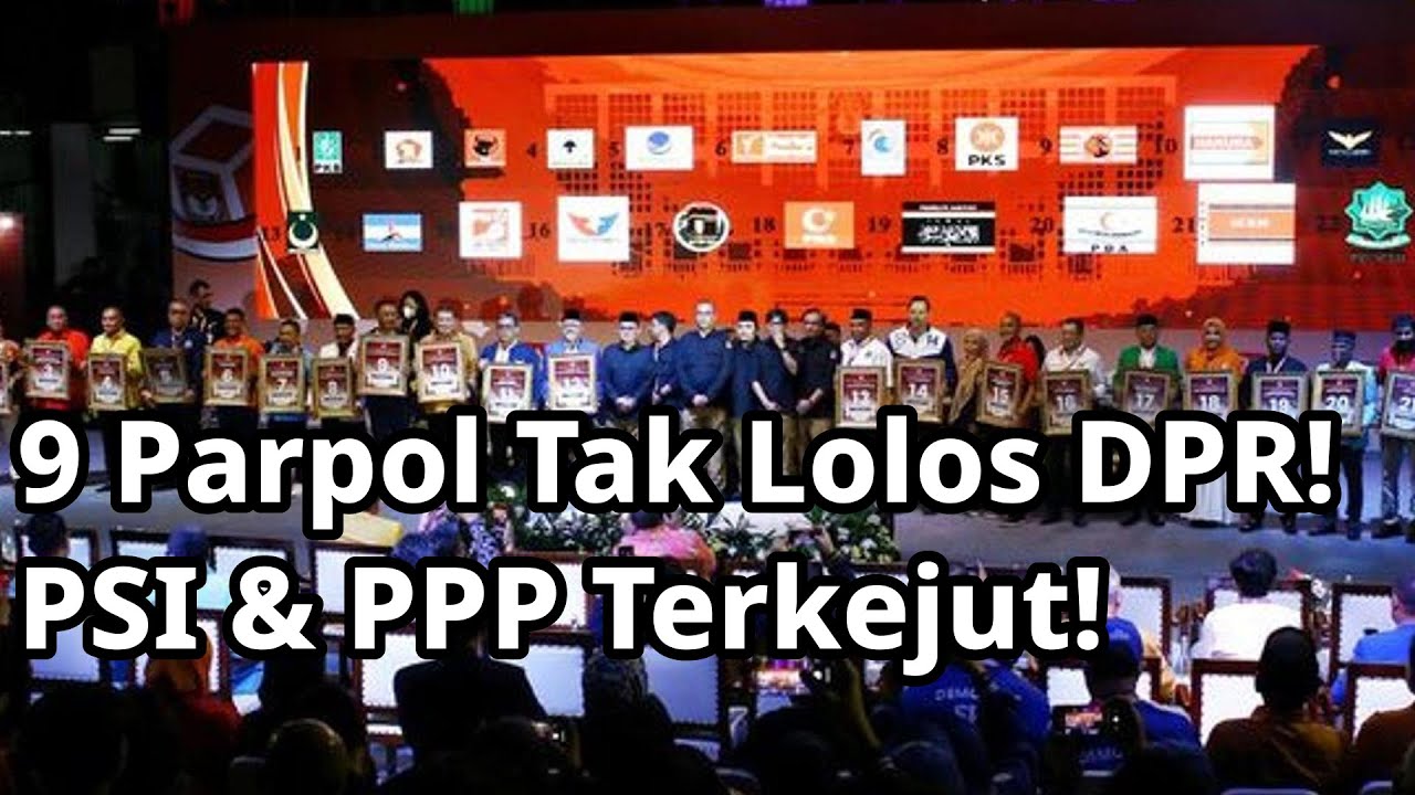 9 Parpol Gagal Lolos DPR Menurut Litbang Kompas, Termasuk PSI dan PPP ...