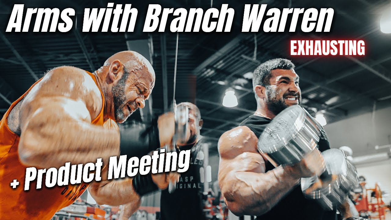 Branch Warren Put Me Through a Crazy Arm Workout - YouTube