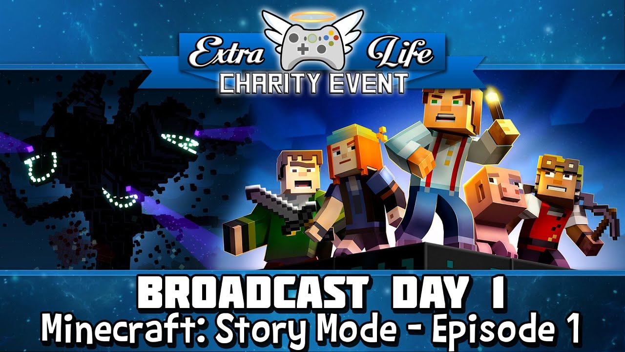 Minecraft: Story Mode | Extra-Life 2015 Event - Broadcast Day 1 - YouTube
