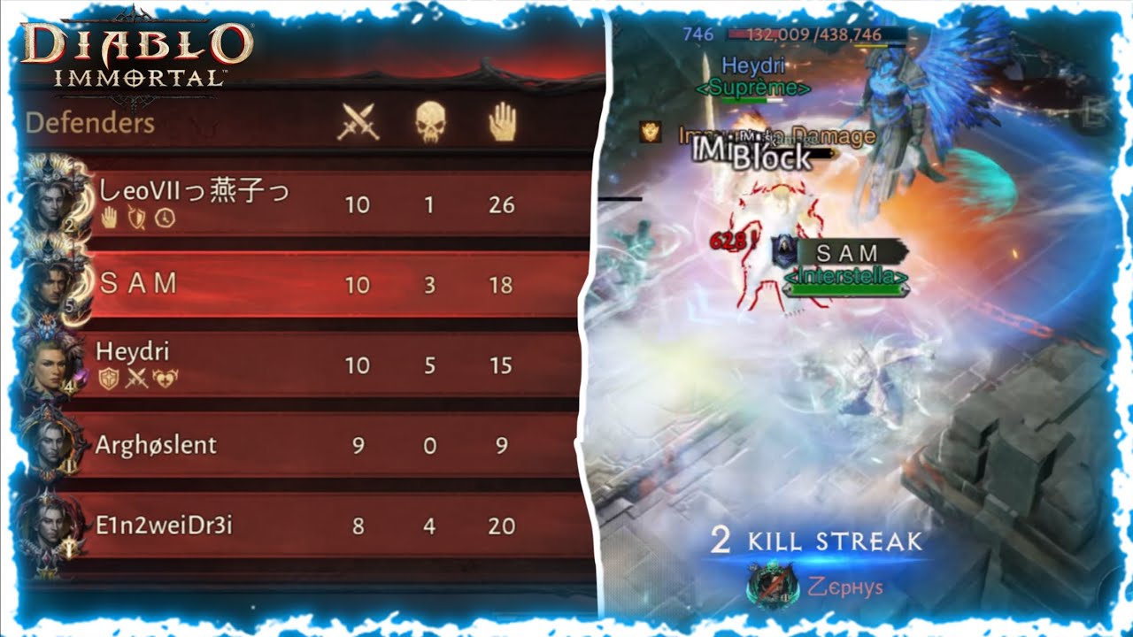 Diablo Immortal Battleground PVP Best Tempest Build - YouTube