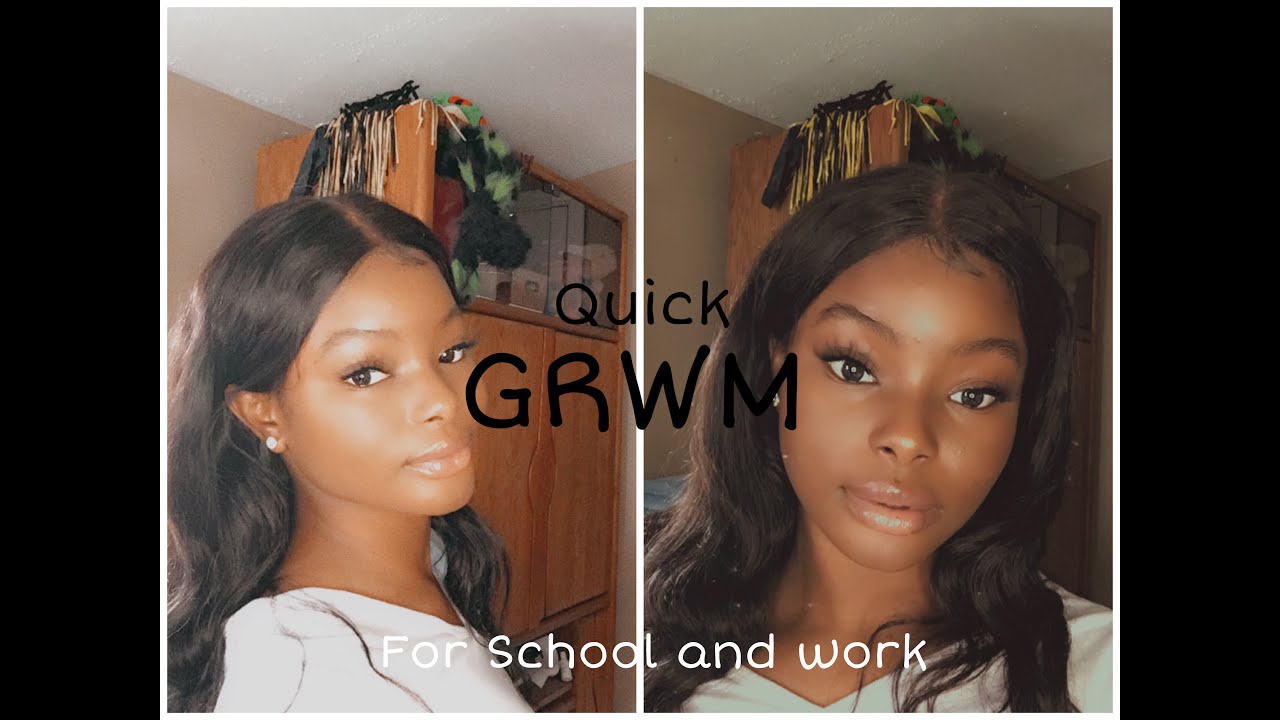 Quick GRWM For School & Work+ Exciting News!!!!! | JabriaNicole - YouTube