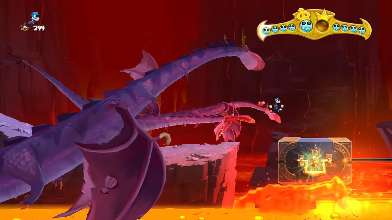 Lets Play: Rayman Legends Part 28: FIGHTING FIRE WITH FIRE - YouTube