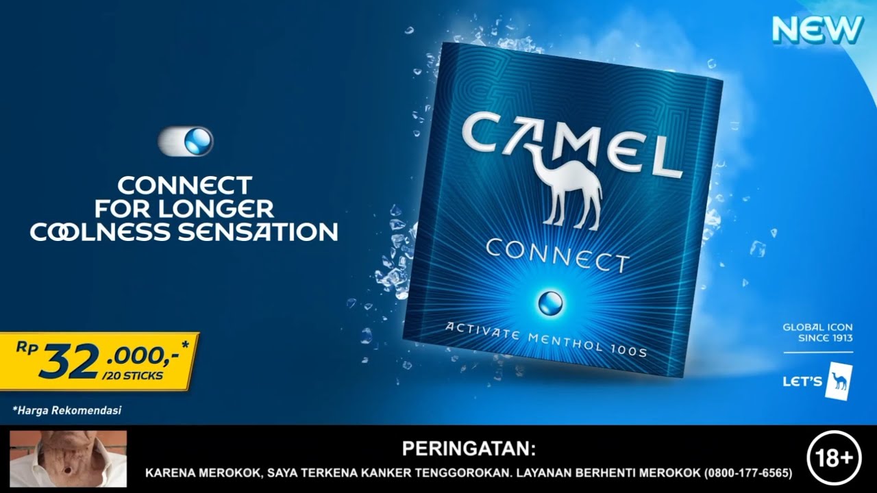 NEW Camel Connect Activate Menthol 100s - Connect For Longer Coolness ...
