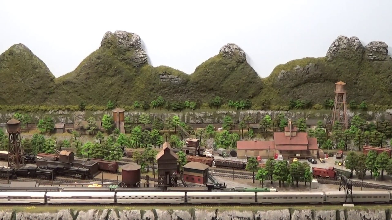 1950's Southern Railway Passenger Trains Rolling in the Western NC ...
