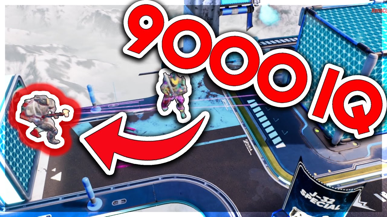 9000 IQ Player Can't Aim | Splitgate Gameplay - YouTube