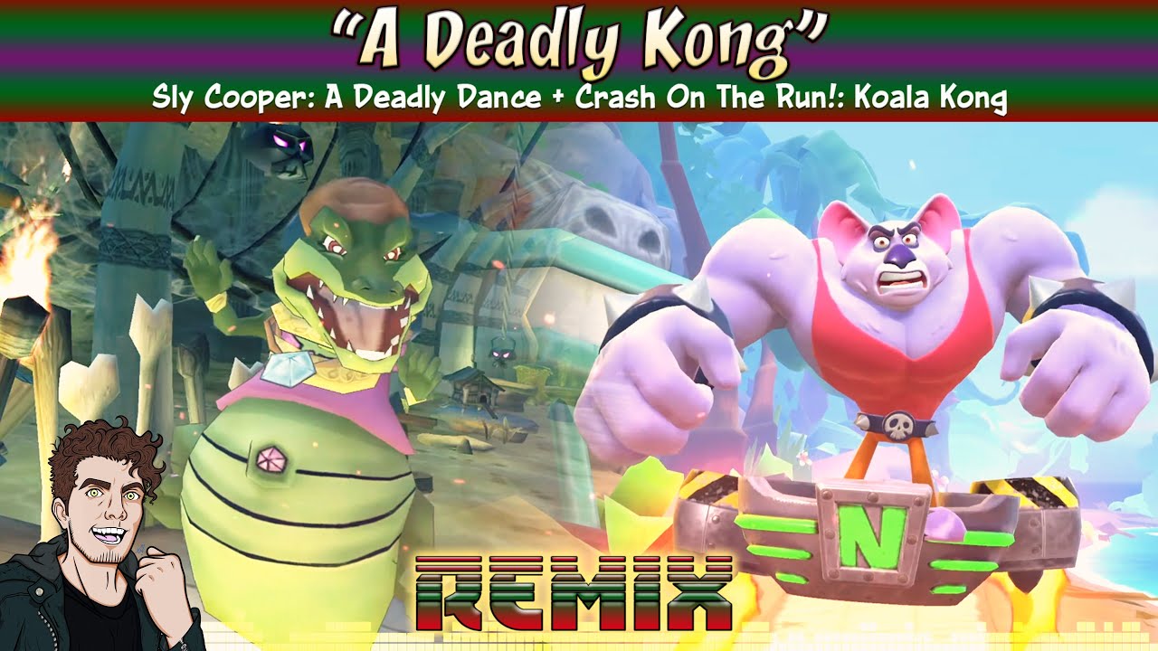 A Deadly Kong 🐊💪🐨 Sly Cooper X Crash on the Run MASHUP - YouTube