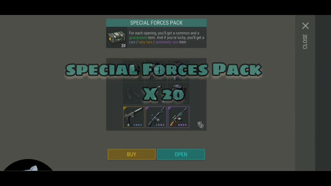 LDOE Special Forces Pack X 20 Opening : What to get Last Day on Earth ...