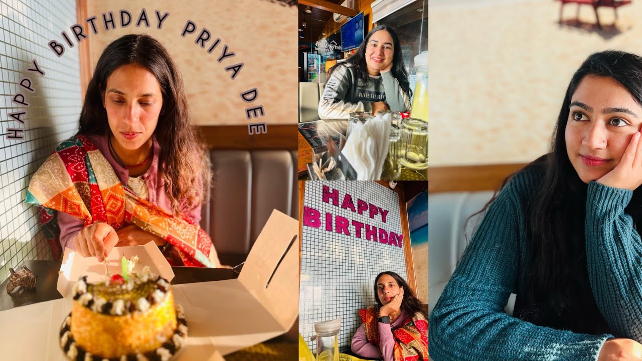 Happy Birthday Priya Dee🥂🎂| A Surprise Dinner Party With My Loved One’s ...