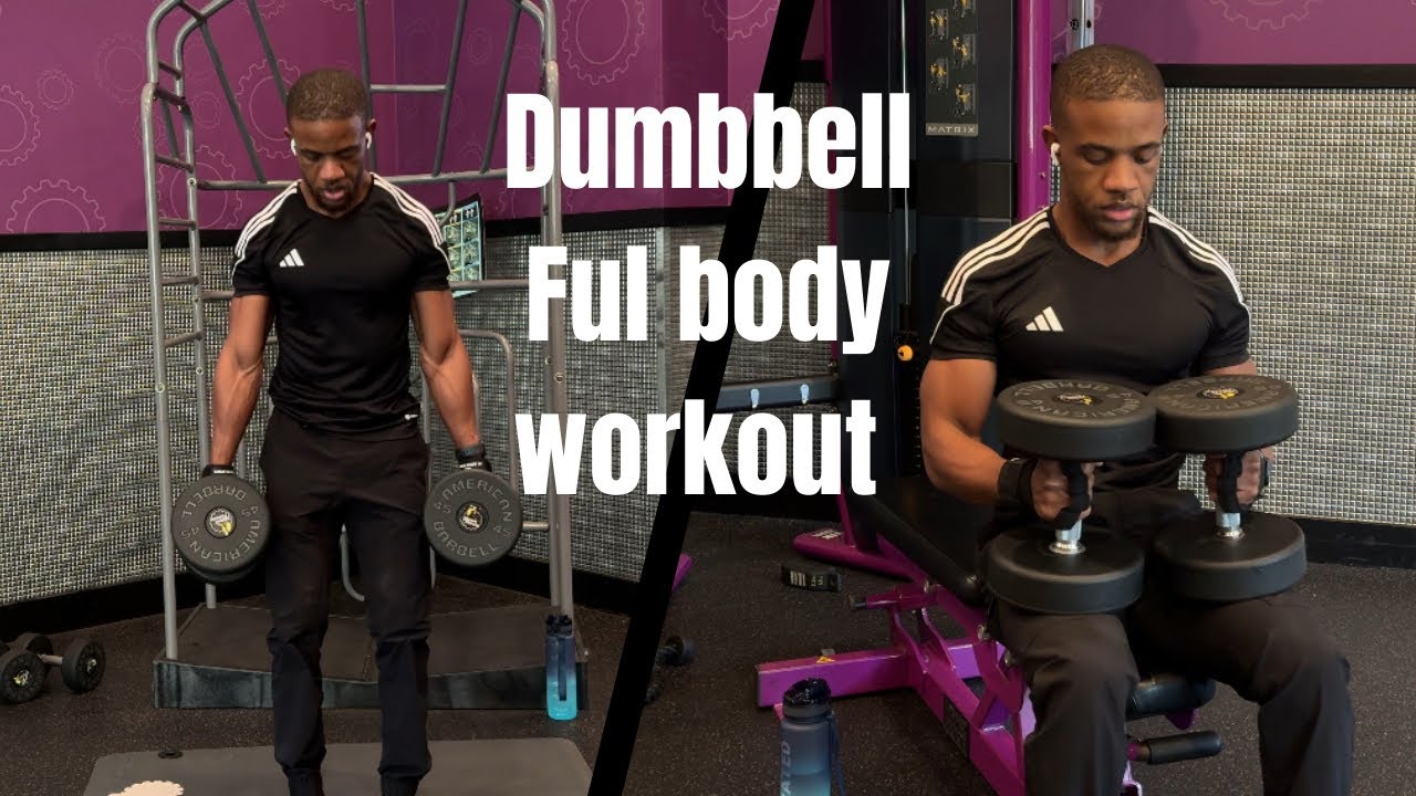 Dumbbell Only Workout| Full Body strength | High Intensity |Quick and ...