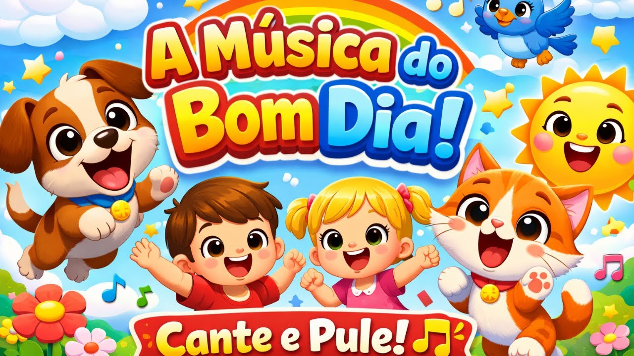 A Música do Bom Dia! 🌞🎶 | Canção Infantil Educativa para Crianças - YouTube