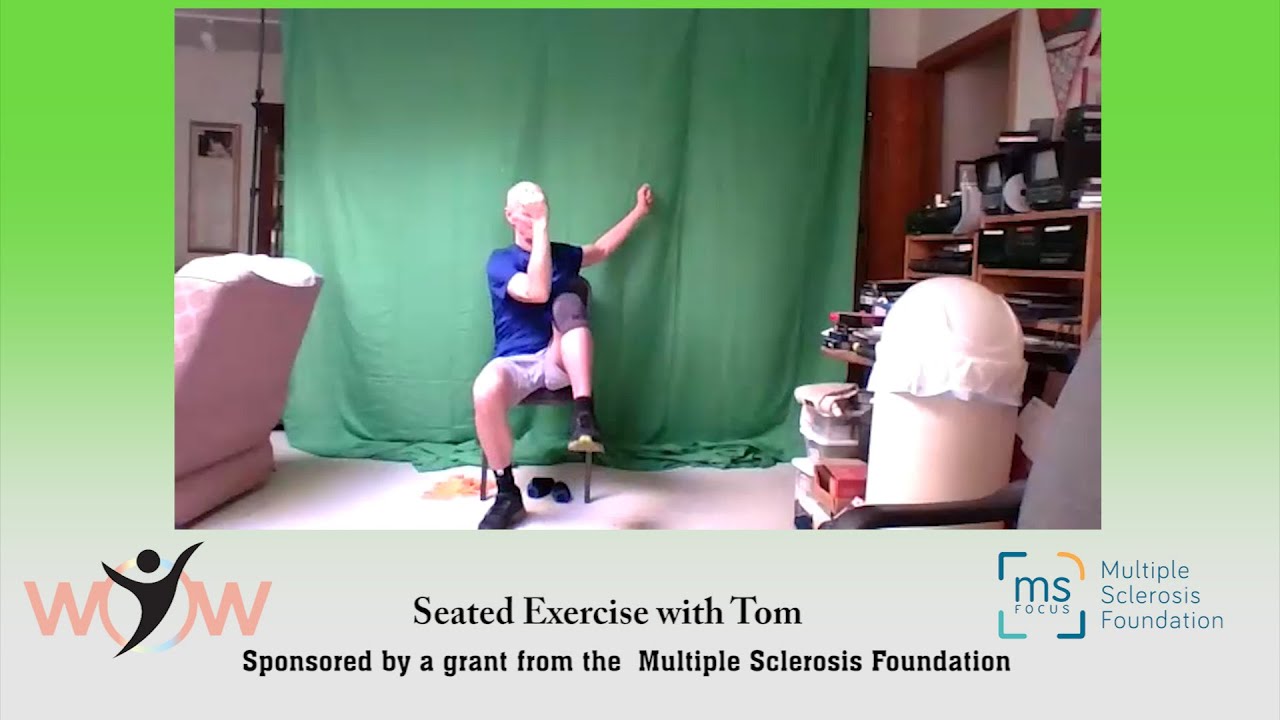 20241022 Seated Exercise with Tom sponsored by the Multiple Sclerosis ...