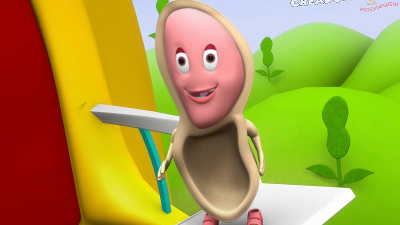 Nut Rhymes | Alphabet Song 3d nursery rhymes for kids | N for nut - YouTube