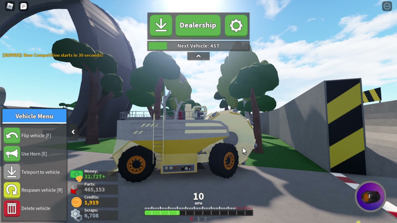 Flexing around Multi-Trillion dollar destruction cars! | Roblox CC2 ...