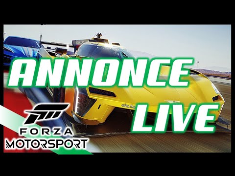 FORZA MOTORSPORT - Annonce Live - YouTube