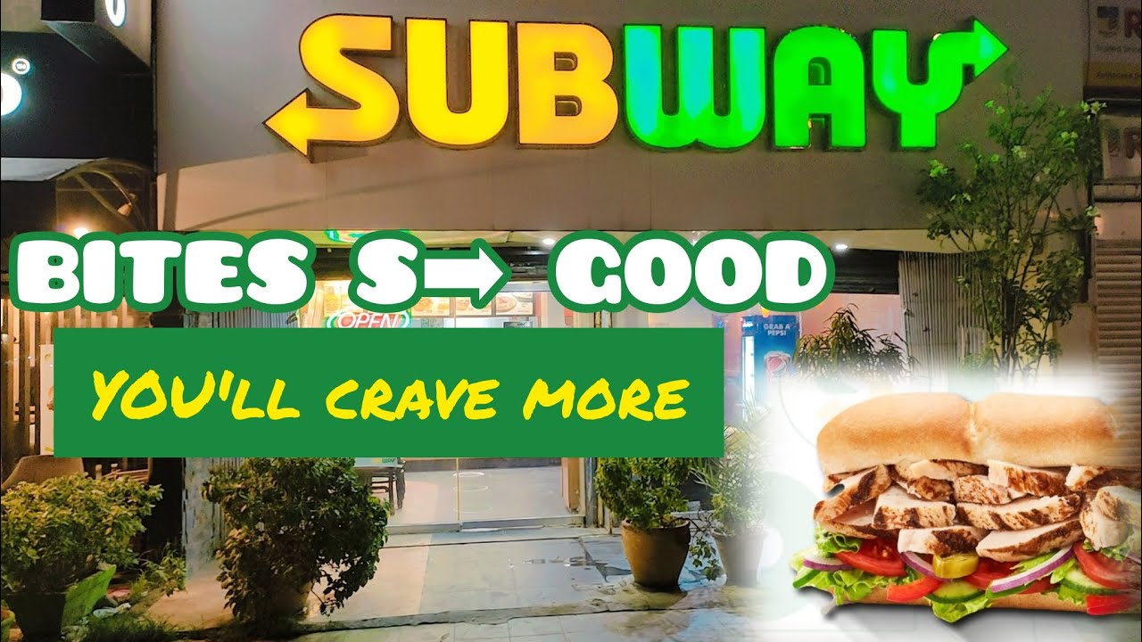 Subway In Pakistan |Foot Long Sandwich| Bite Into Happiness Wd Every ...