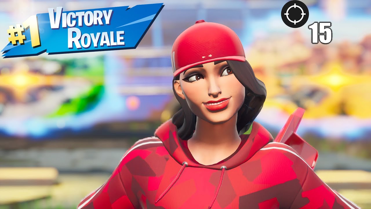 FORTNITE RUBY SKIN GAMEPLAY | BEST FEMALE SKIN IN FORTNITE - YouTube