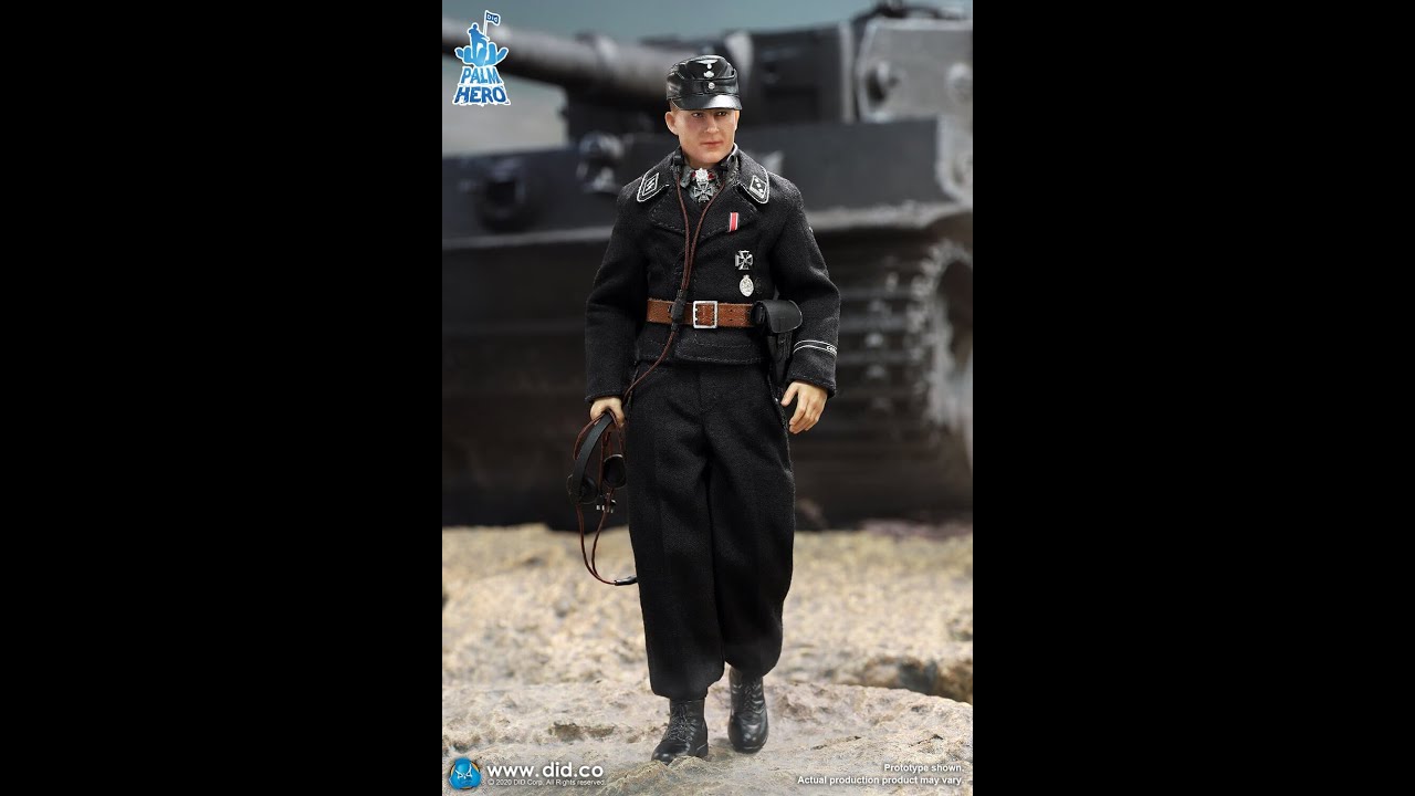 DID Palm Hero Series 1/12 Scale Michael Wittmann Figure Review - YouTube