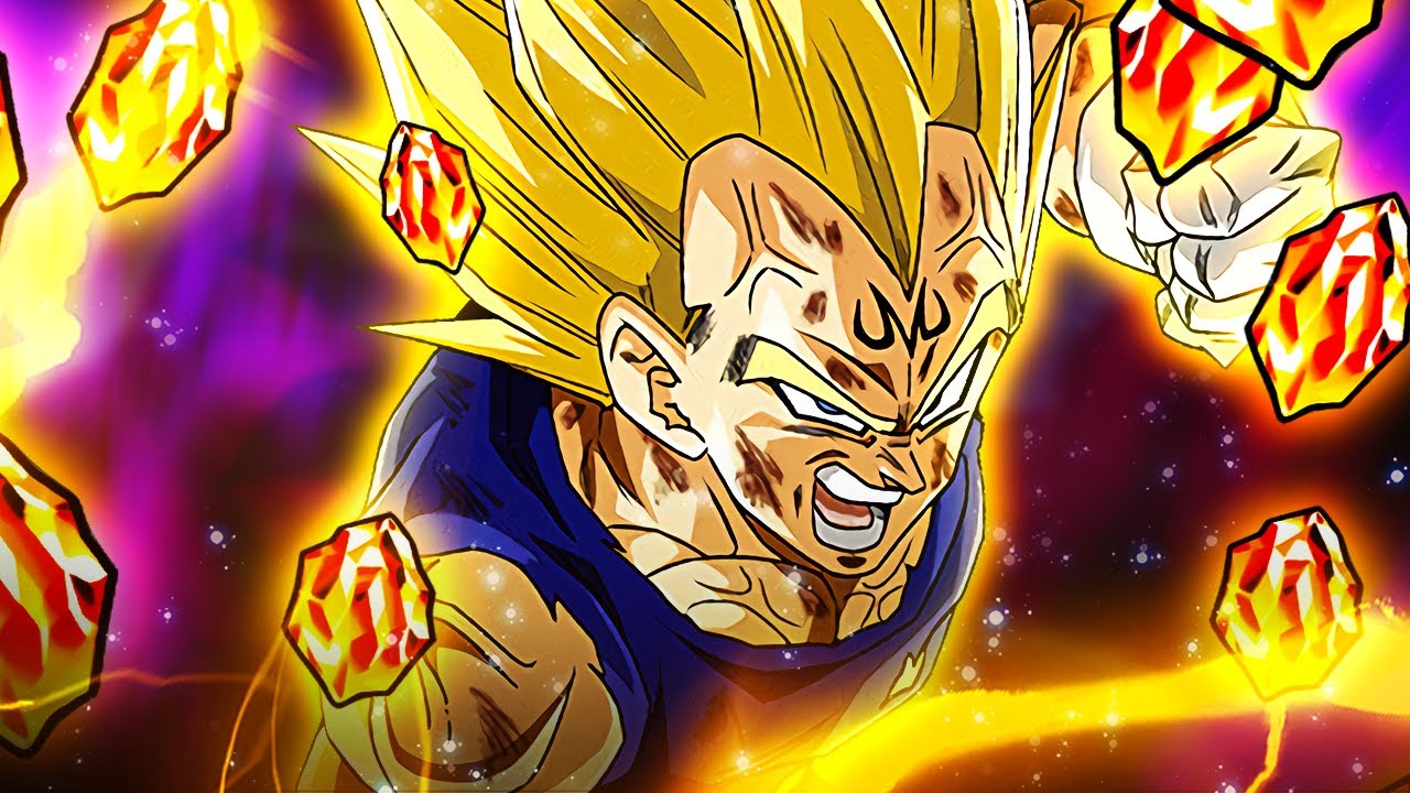3000+ STONES READY! Majin Vegeta Saiyan Day Dokkanfest Summons | Dragon ...