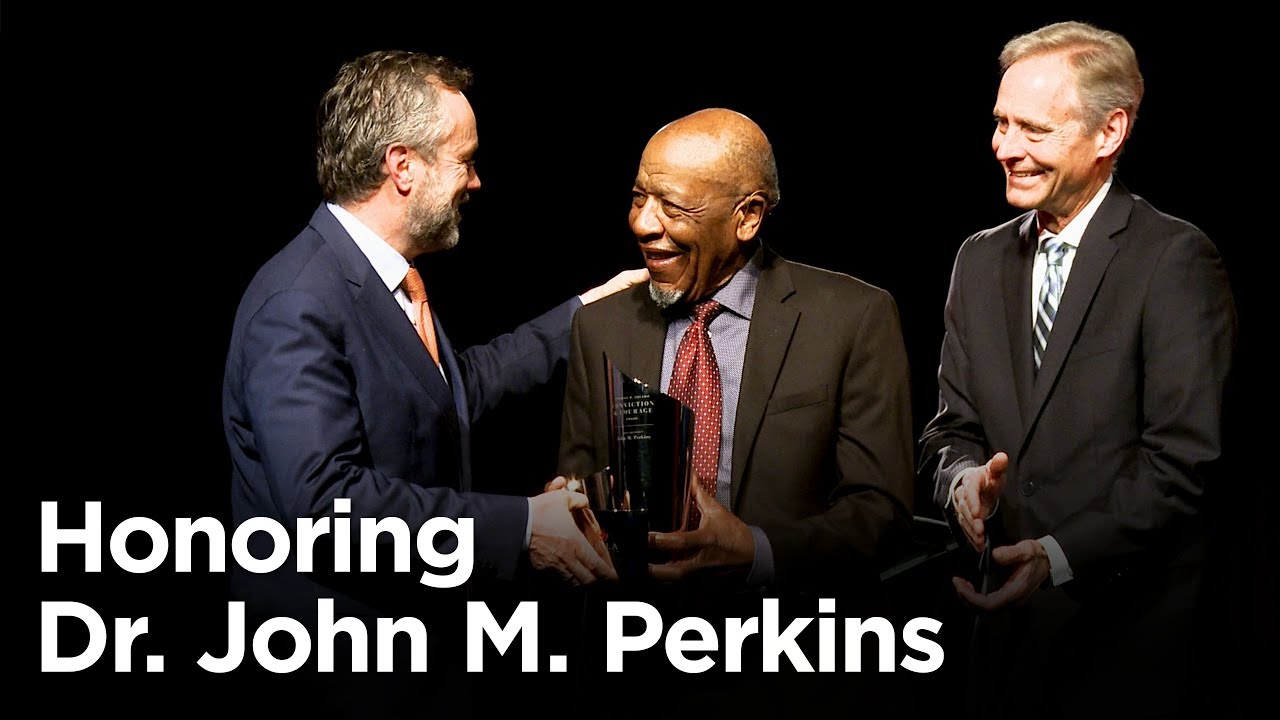 Honoring Dr. John M. Perkins [Biola SCORR Conference] - YouTube