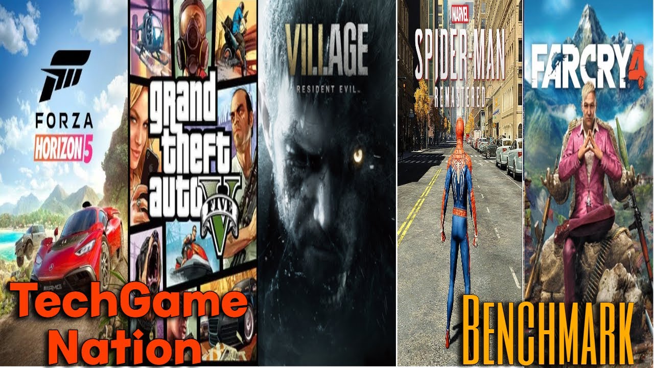 Top 5 high graphic games with benchmark - AMD Ryzen 5 3600 + GT 1030 ...