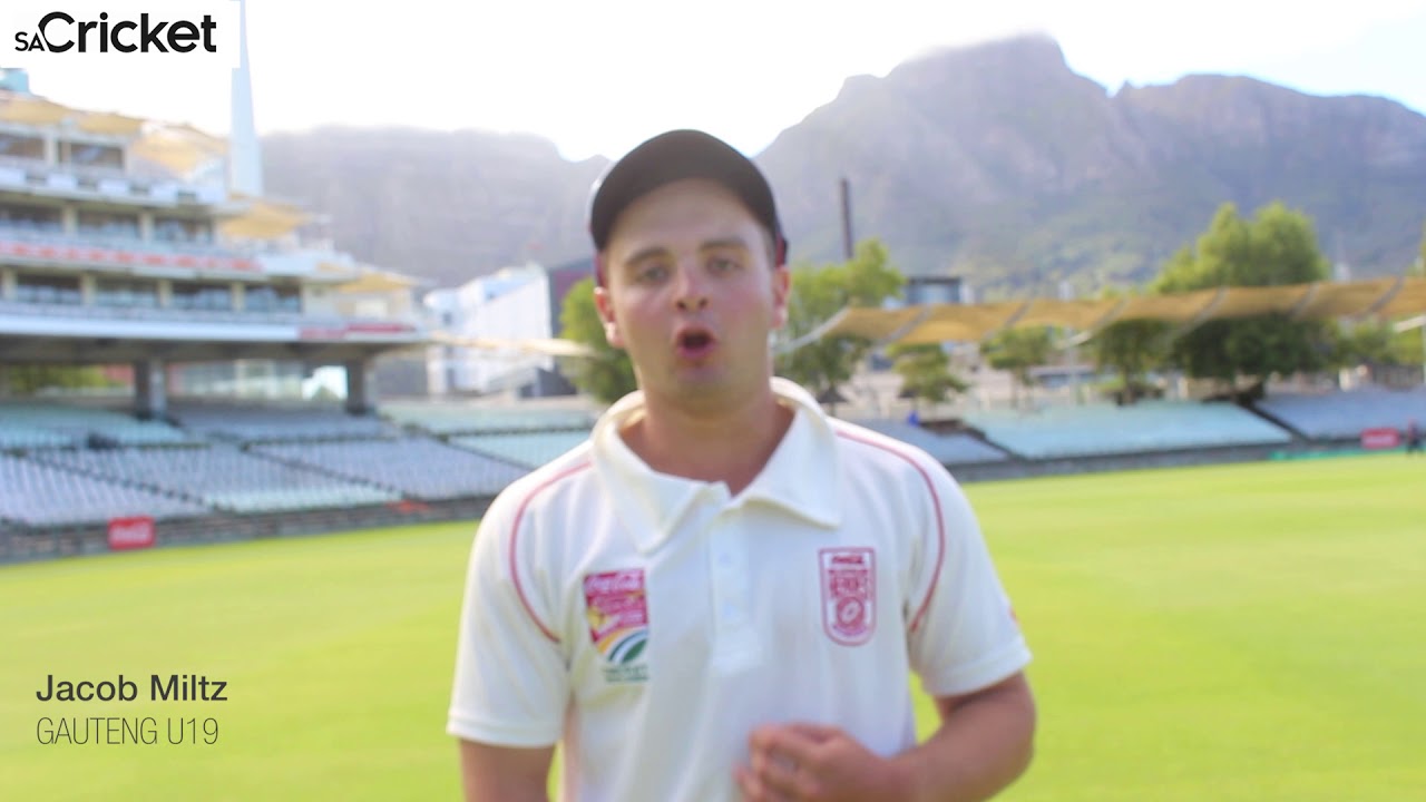 Jacob Miltz, Gauteng U19 captain, 2018 - YouTube