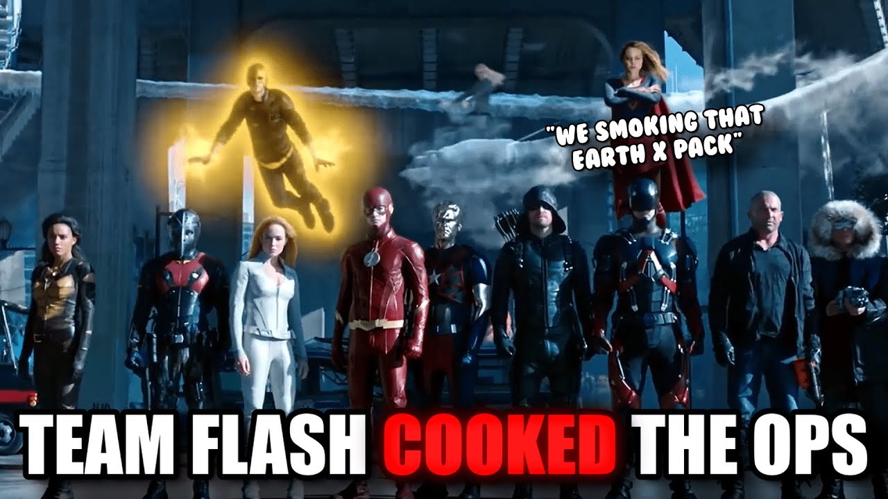 how Team Flash DEMOLISHED Earth X from Existence (Crisis on Earth X ...