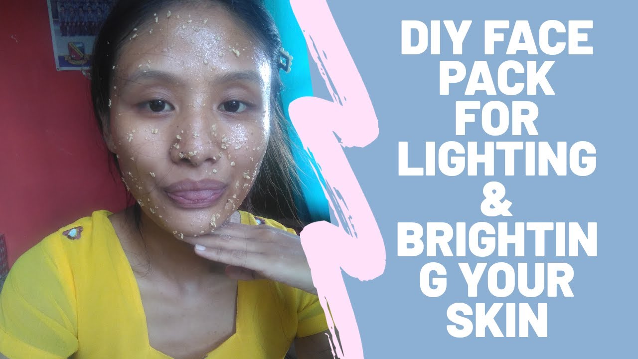 Lighting and Brighting DIY FACE pack - YouTube