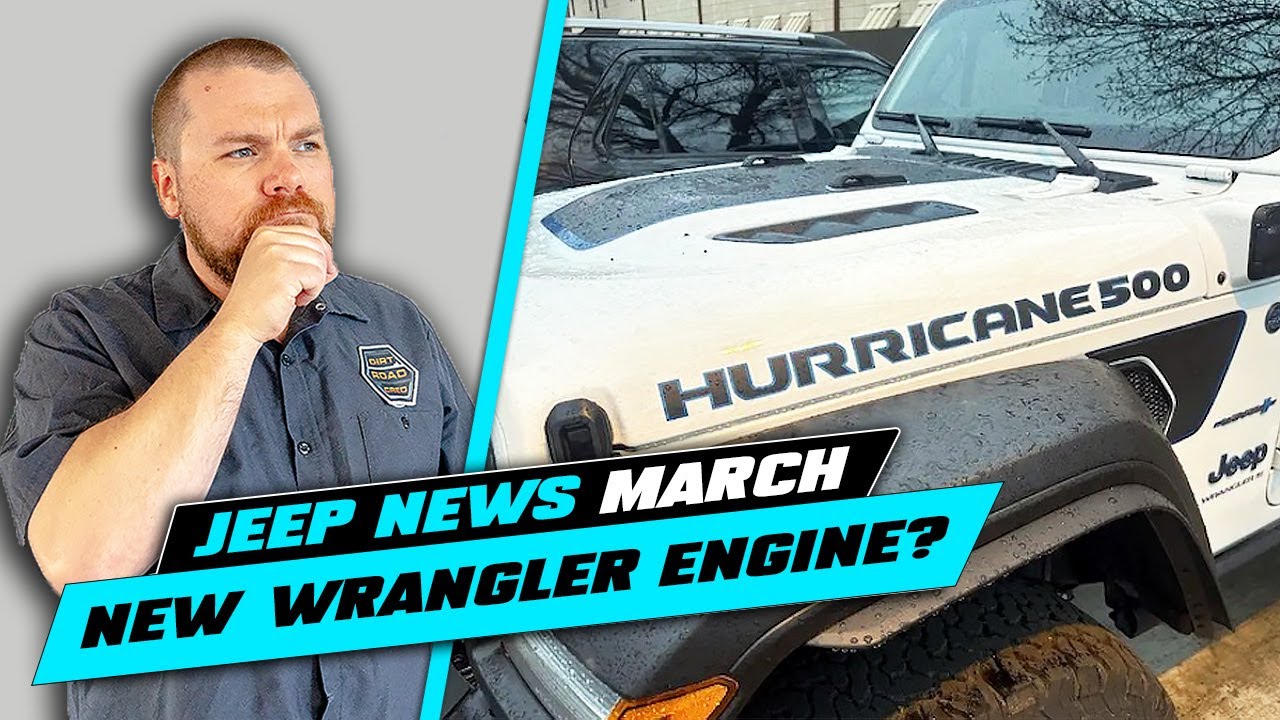NEW Hurricane Jeep Wrangler Engine Confirmed? | Jeep News March - YouTube