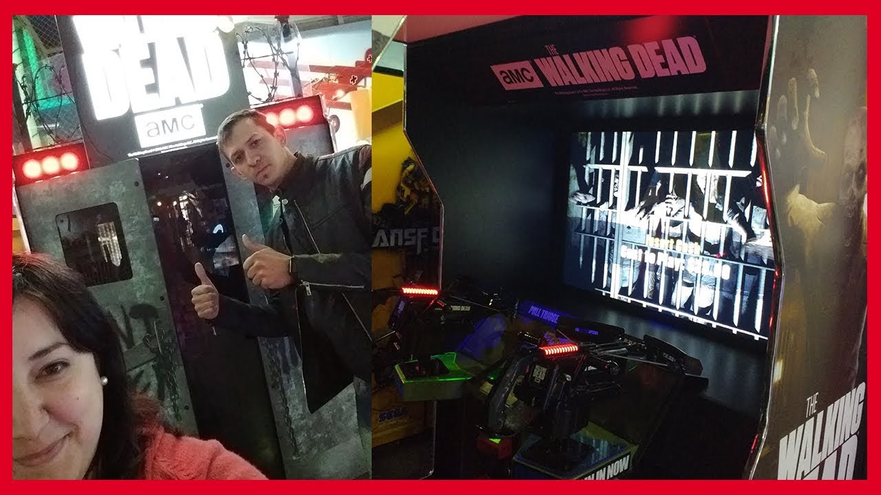 The Walking Dead AMC Arcade - YouTube