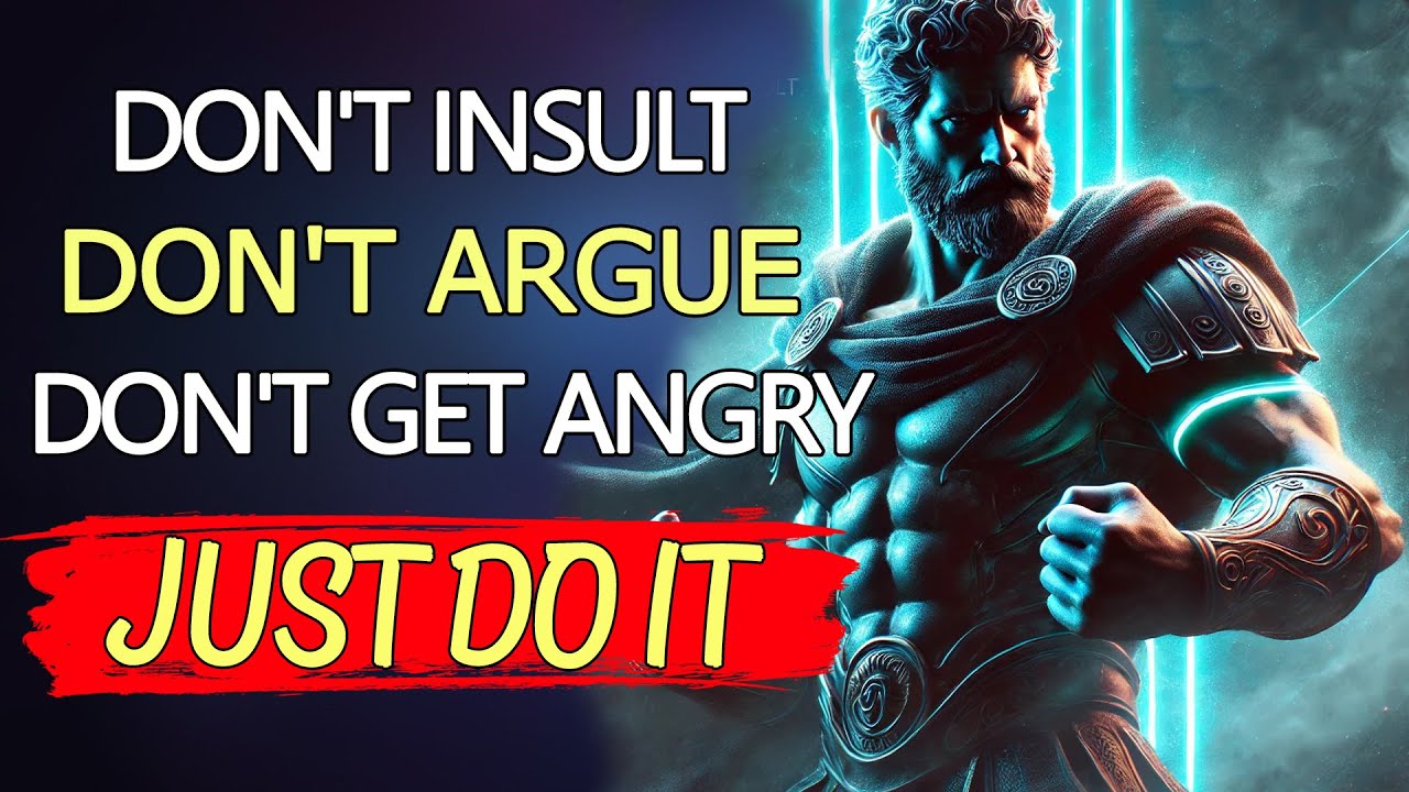 HOW TO NEVER GET ANGRY OR ANNOYED WITH ANYONE l 15 LESSONS ON STOICISM ...