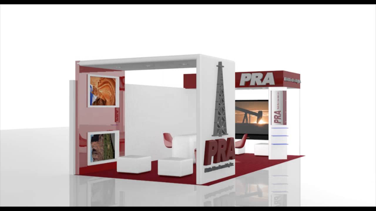 Diseños de stand y Mobiliarios publicitarios - YouTube