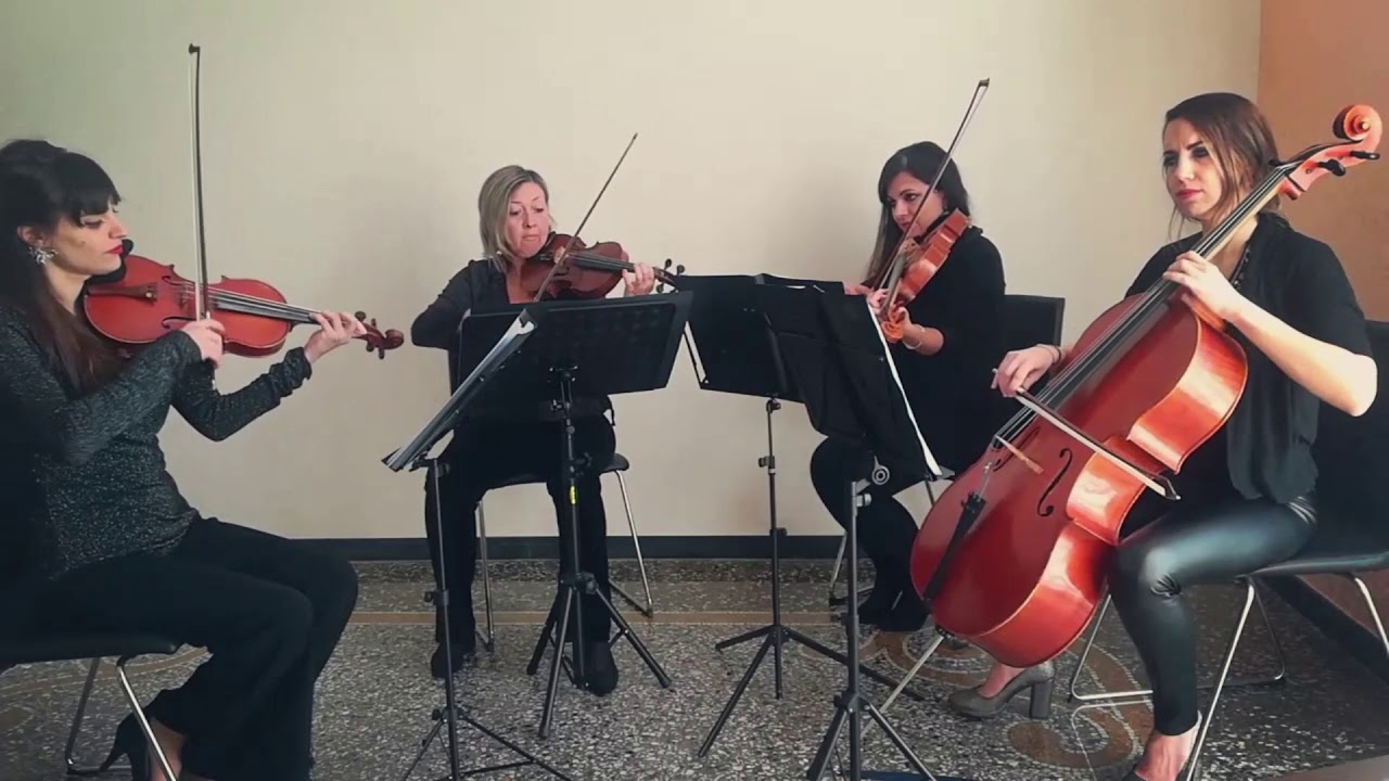 G. E. Music Project - Classic String Quartet Medley - MUSICA PER EVENTI - - YouTube