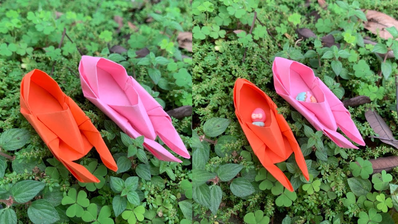 Paper canoe boat or not / Easy Paper Crafts / Very Simple - YouTube