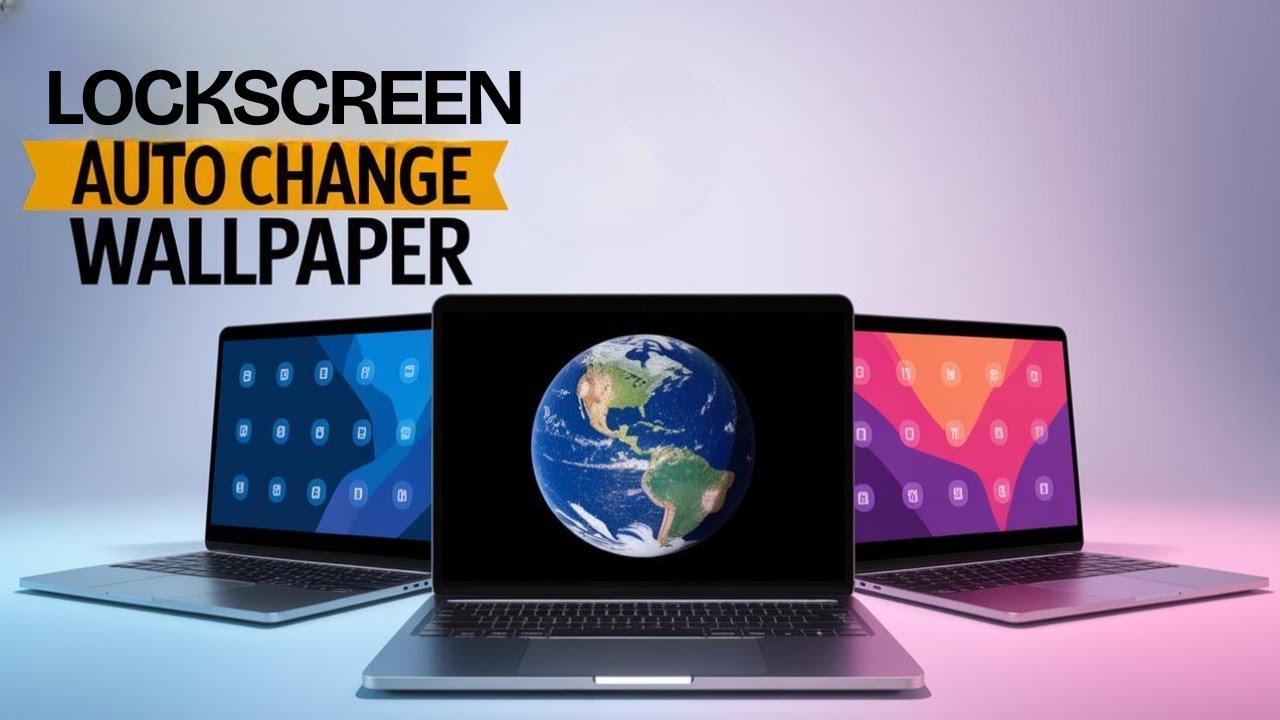 How to Auto Change Windows 10 Lock Screen Wallpaper [Guide] - YouTube