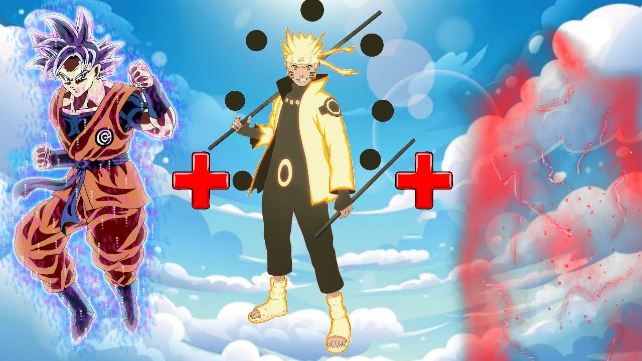 goku mui + naruto 6 path + dark aura vs All anime characters 👿 | Who is ...