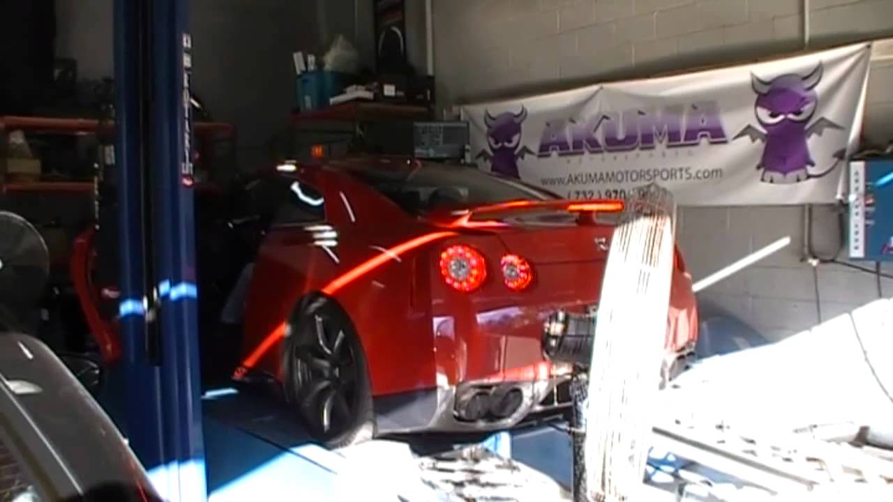 South Side Performance GT-R dyno testing - YouTube