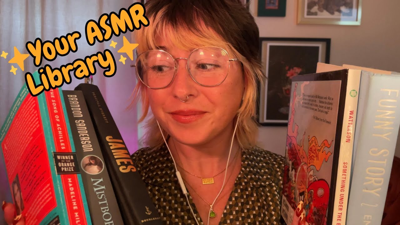 ASMR | Librarian Helps You Find the Perfect Book 📚 (Page turning, book ...