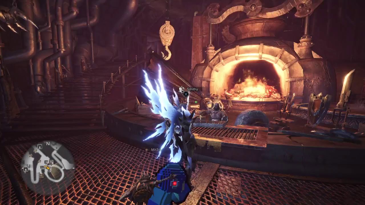 Monster Hunter World Mega man Palico - YouTube
