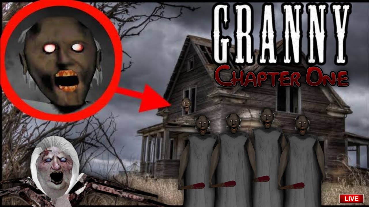 Granny escape 😨😱 Granny chapter 1 escape || horror game || granny ...