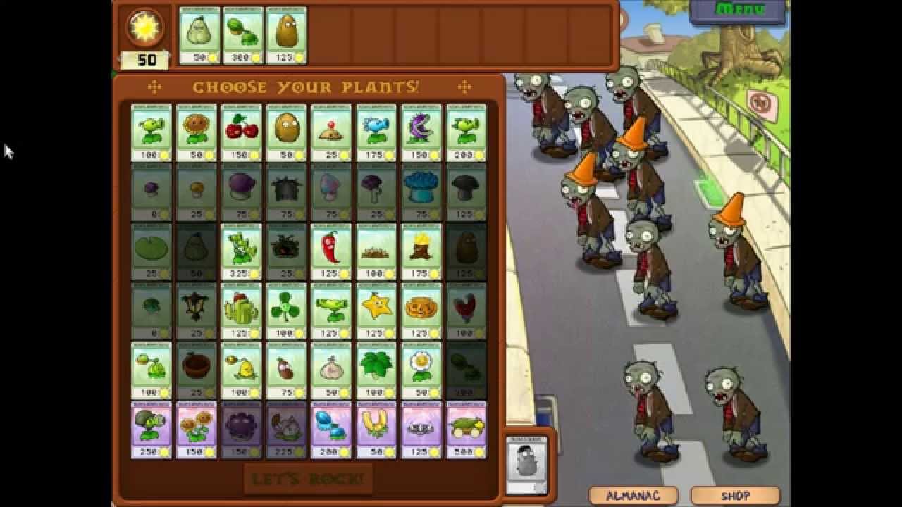 Plants vs Zombies - Tree of Wisdom 1000 feet! - YouTube