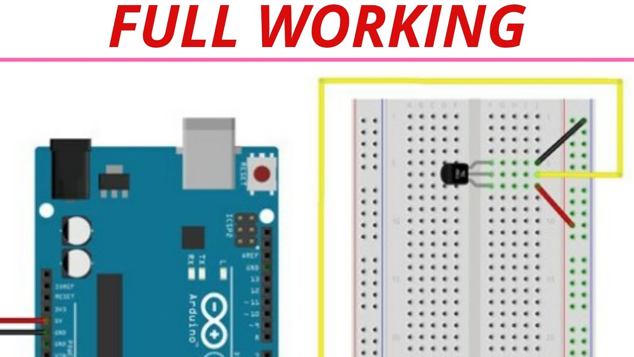 Arduino Temperature Sensor Project In Hindi Arduino Temperature 5433