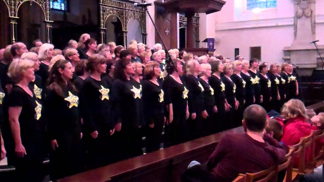 True Colours Farnham Rock choir @ Holy Trinity church 27/11/11 - YouTube
