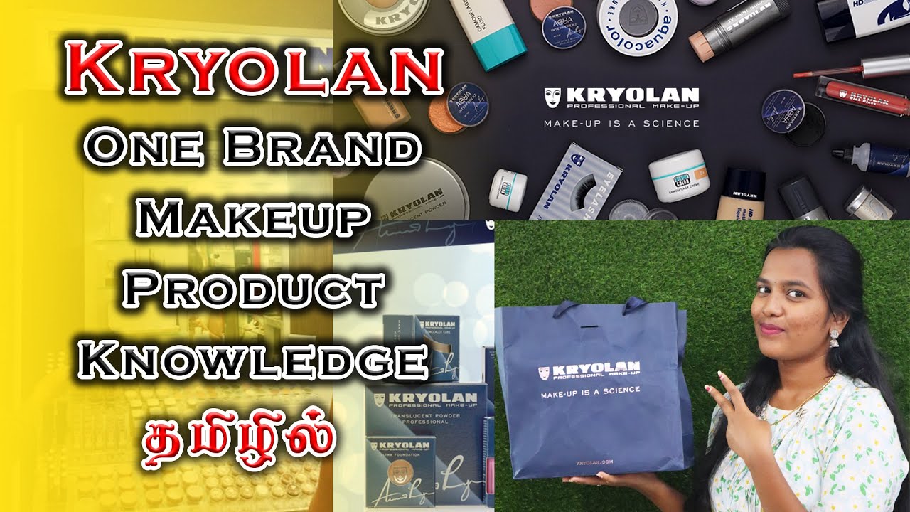 Kryolan Makeup Product Knowledge | Kryolan Makeup Haul | Oviya's Bridal ...