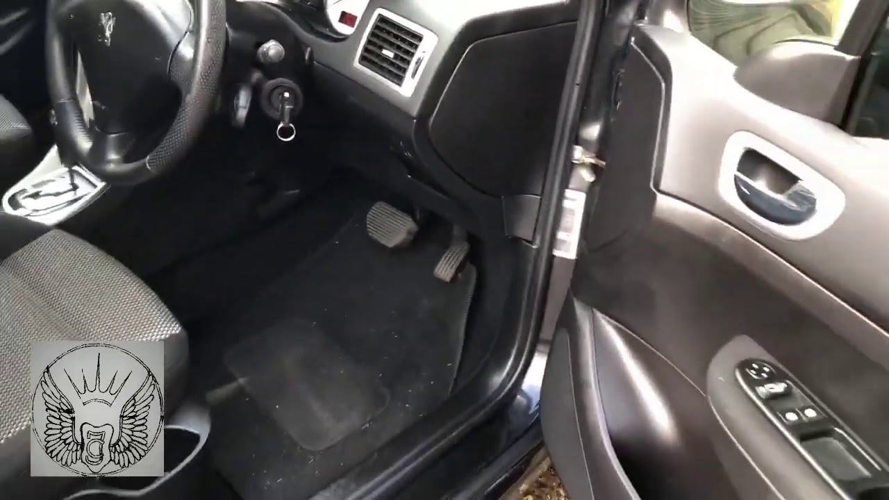 Peugeot 307 2007 colour code location codigo de color - YouTube