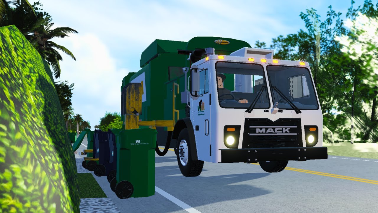Roblox Garbage Trucks | WM Garbage Trucks of Southwest, FL - YouTube
