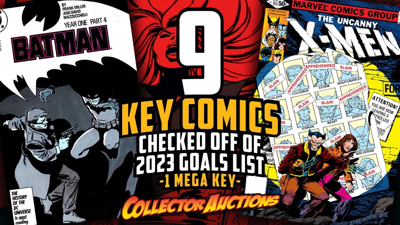 9 Keys Comics Checked Off 2023 Goals List Including 1 Mega Key: Ep. 185 ...